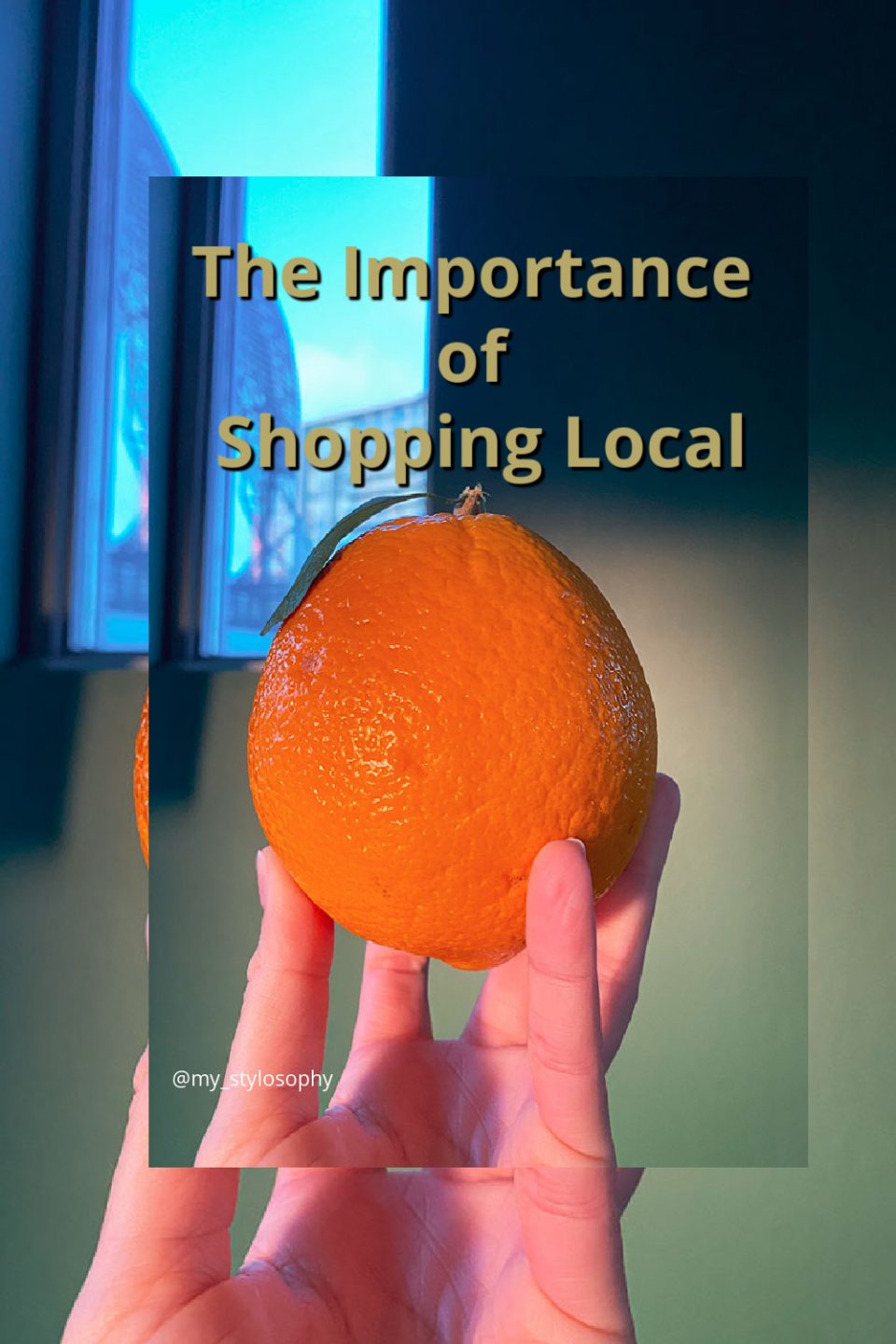 Why Is It Important To Shop Local? - My Stylosophy